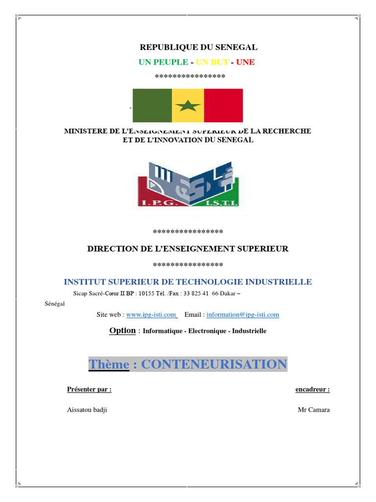 La Conteneurisation AB | PDF | Machine virtuelle | Système d'exploitation