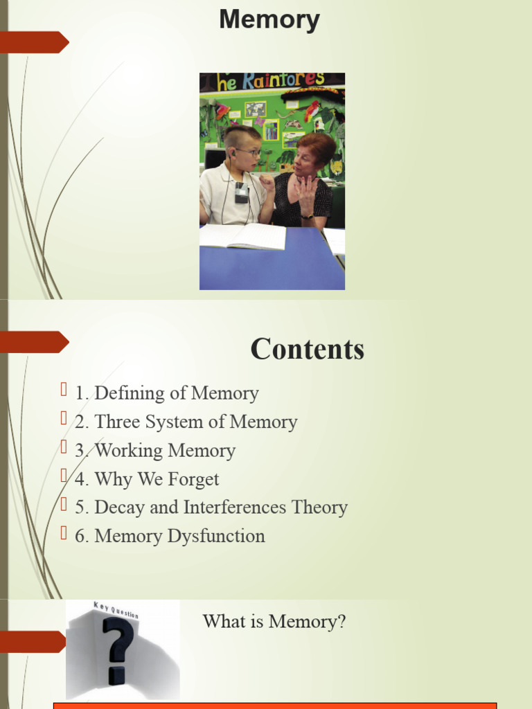 Chap 2 Memory | PDF | Memory | Long Term Memory