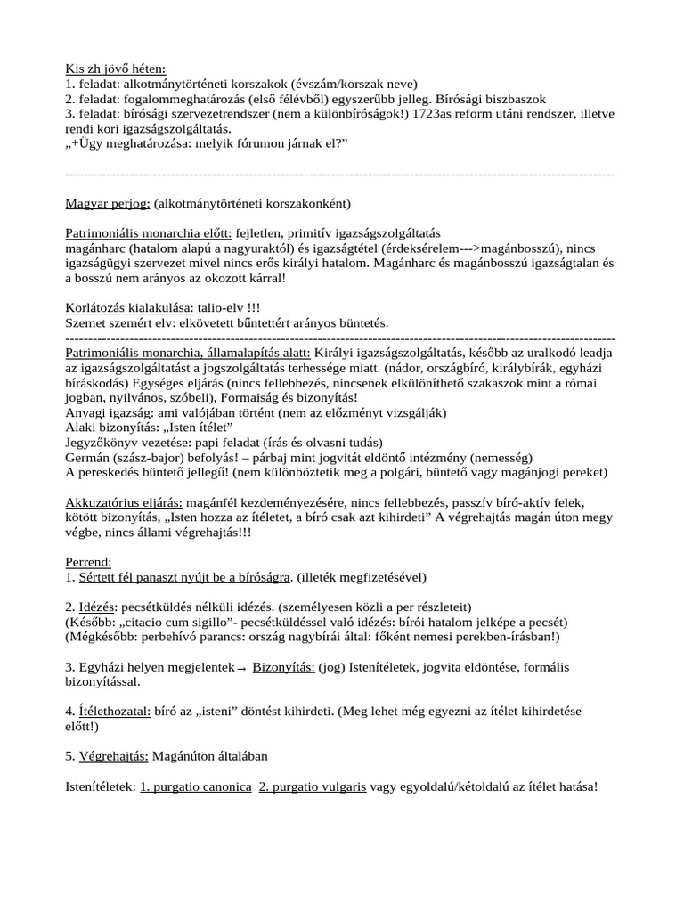 Magyar Gyak 3. Hét | PDF