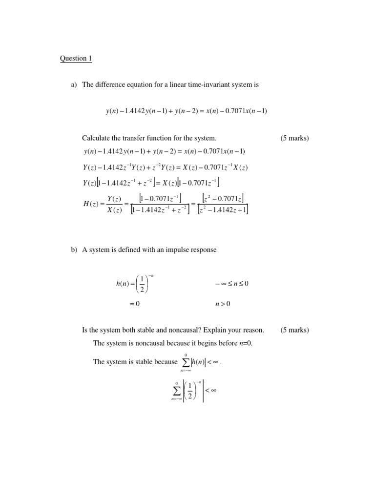 Advanced Signal Systems Analysis | PDF | Mathematical Objects | Physics