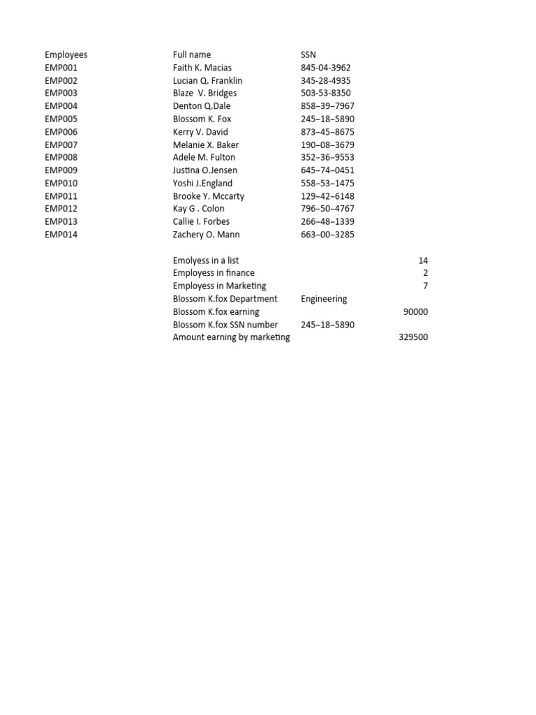 Excel Lab Assignment 6 Pdf 