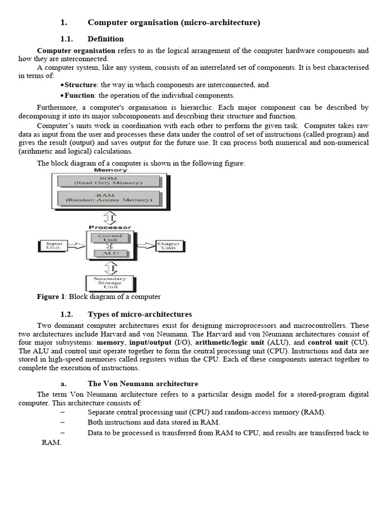 Computer Organisation and Architecture | Download Free PDF | Central Processing Unit | Computer ...