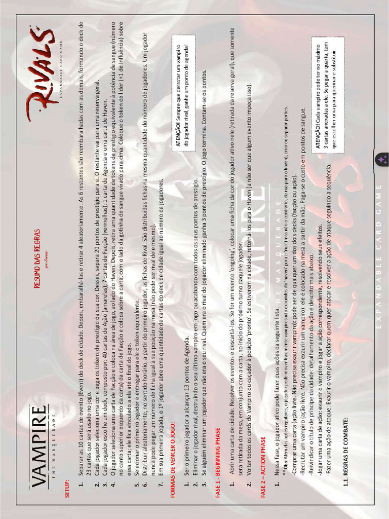 Vampire Rivals | PDF