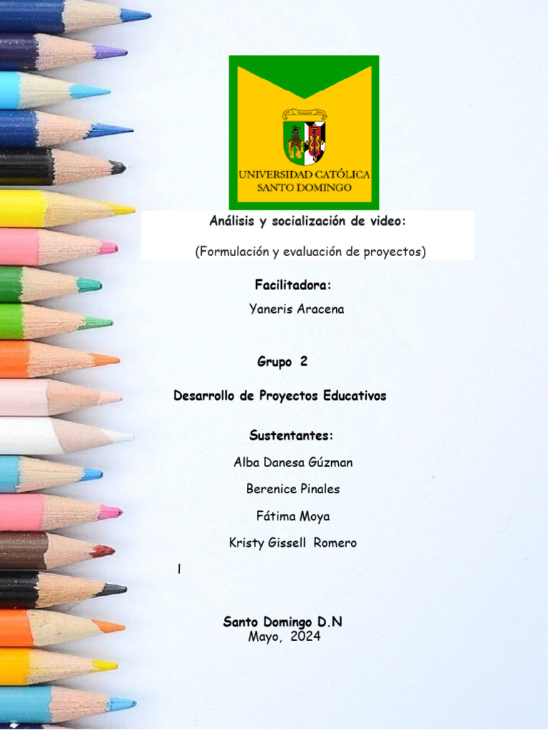 Analisis Grupal GRUPO 2 | PDF | Gestión de proyectos | Planificación