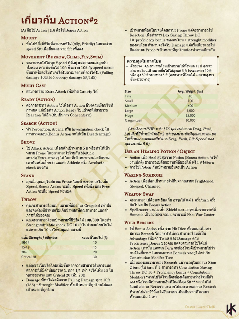 All About Action - 2 | PDF