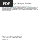 Chapter 22 Analysis of Things Fall Apart | PDF