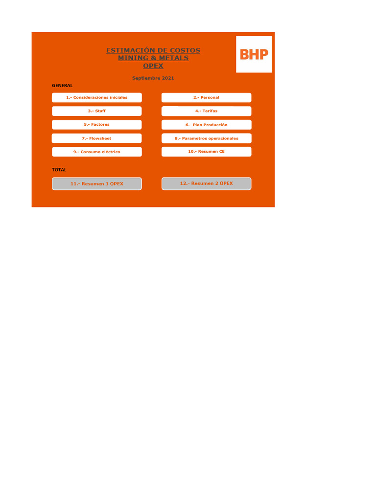 Template Opex 211005 | PDF | Negocios económicos