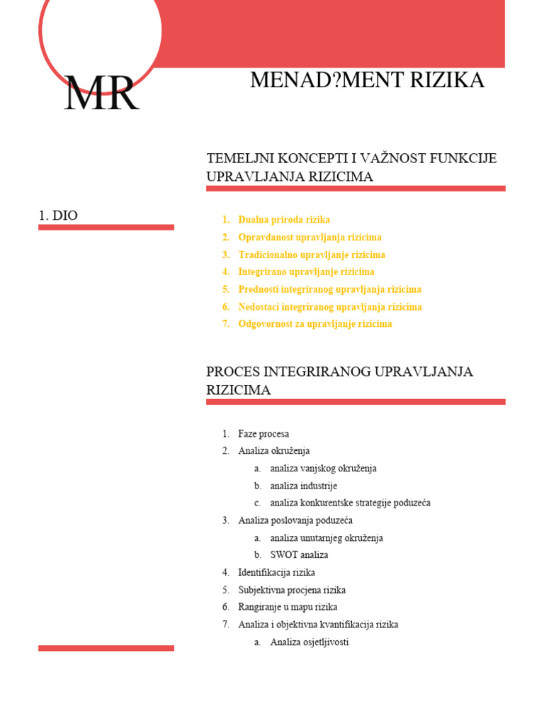 Pitanja Za Prvi Kolokvij | PDF