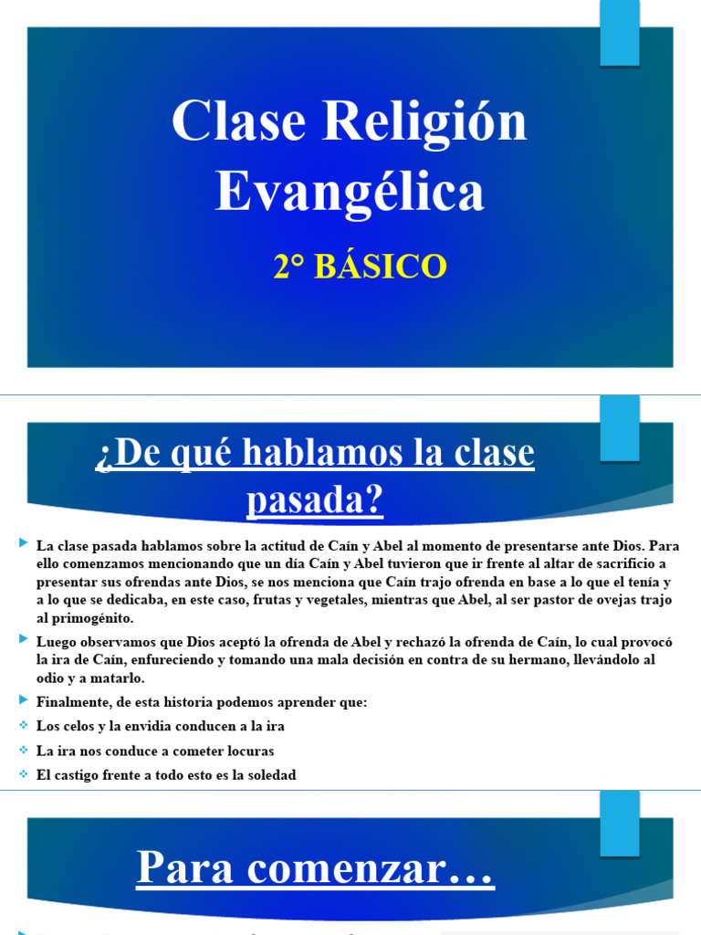 Lecciones de Caín y Abel en la Fe | PDF | Religión y espiritualidad