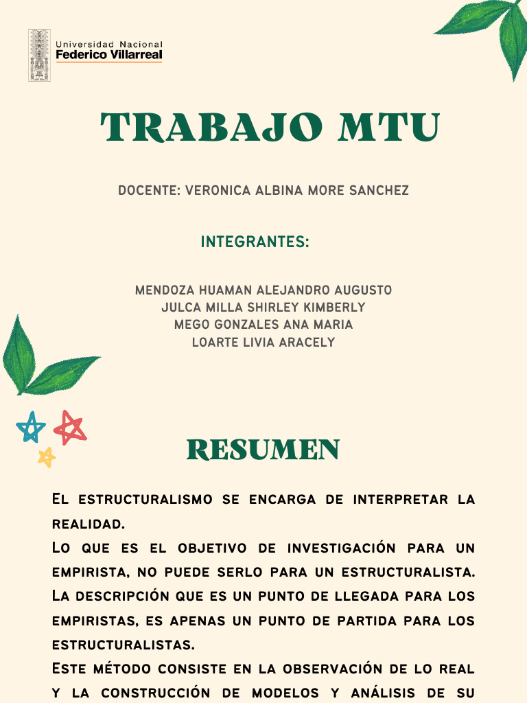 Trabajo Mtu | PDF