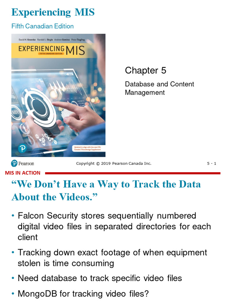 kroenke_mis5e_ppt_ch05 | PDF | Databases | Relational Database