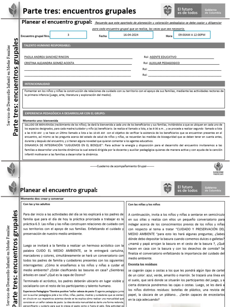 Planeador Semana 3 Practica 6.3 | PDF | Residuos