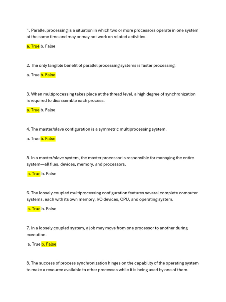 1 | PDF | Parallel Computing | Process (Computing)