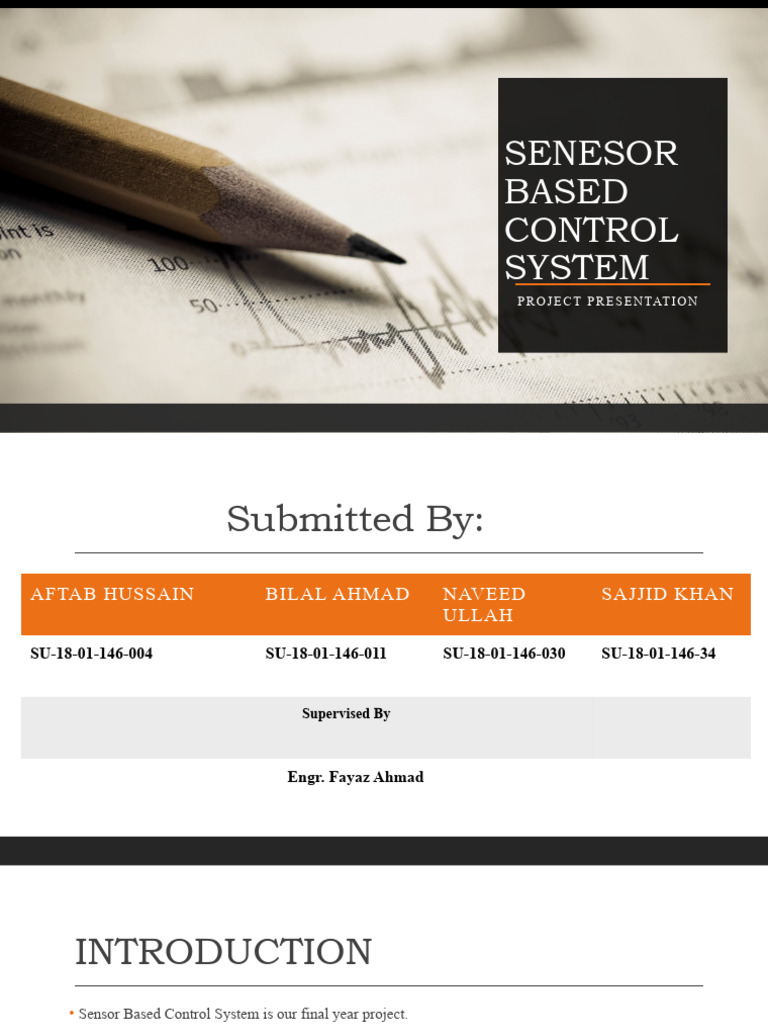 Senesor Based Control System | Download Free PDF | Microcontroller | Light Emitting Diode