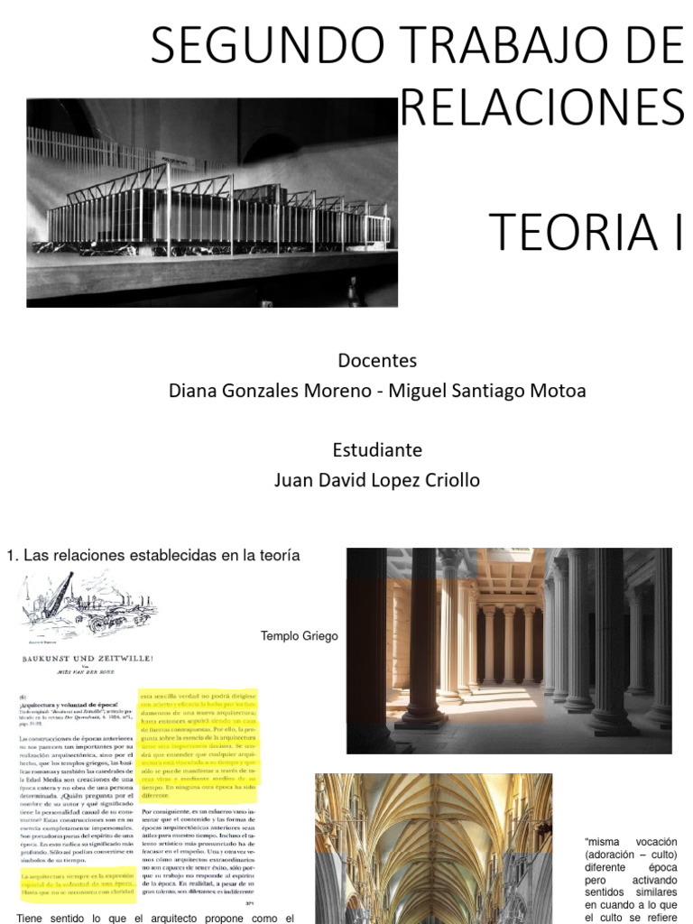 Teoria 1 - Juan Lopez - Teatro Nacional Mannhiem 2 | Descargar gratis PDF | Paisaje | Teoría