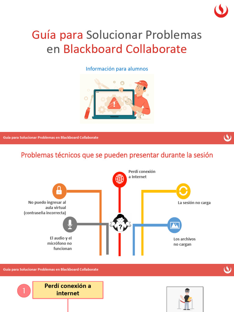 Guía para Solucionar Problemas en Blackboard Collaborate | PDF | Cookie HTTP | Telecomunicaciones