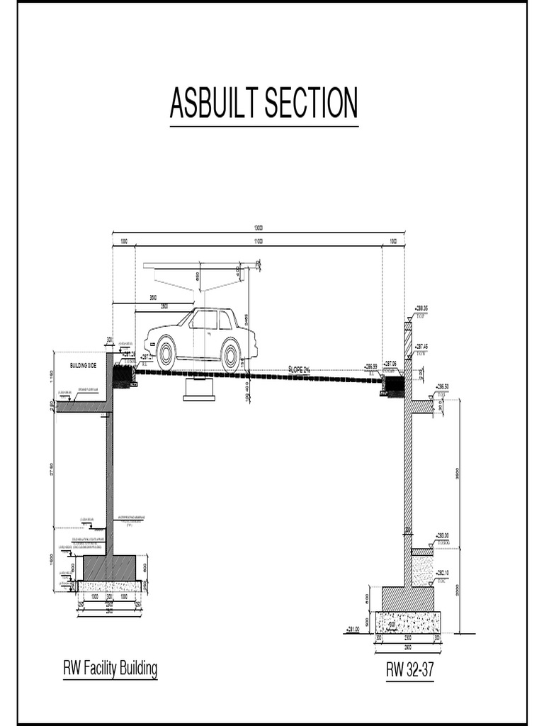 Asbuilt section -R5 | PDF | Building Engineering | Building Materials