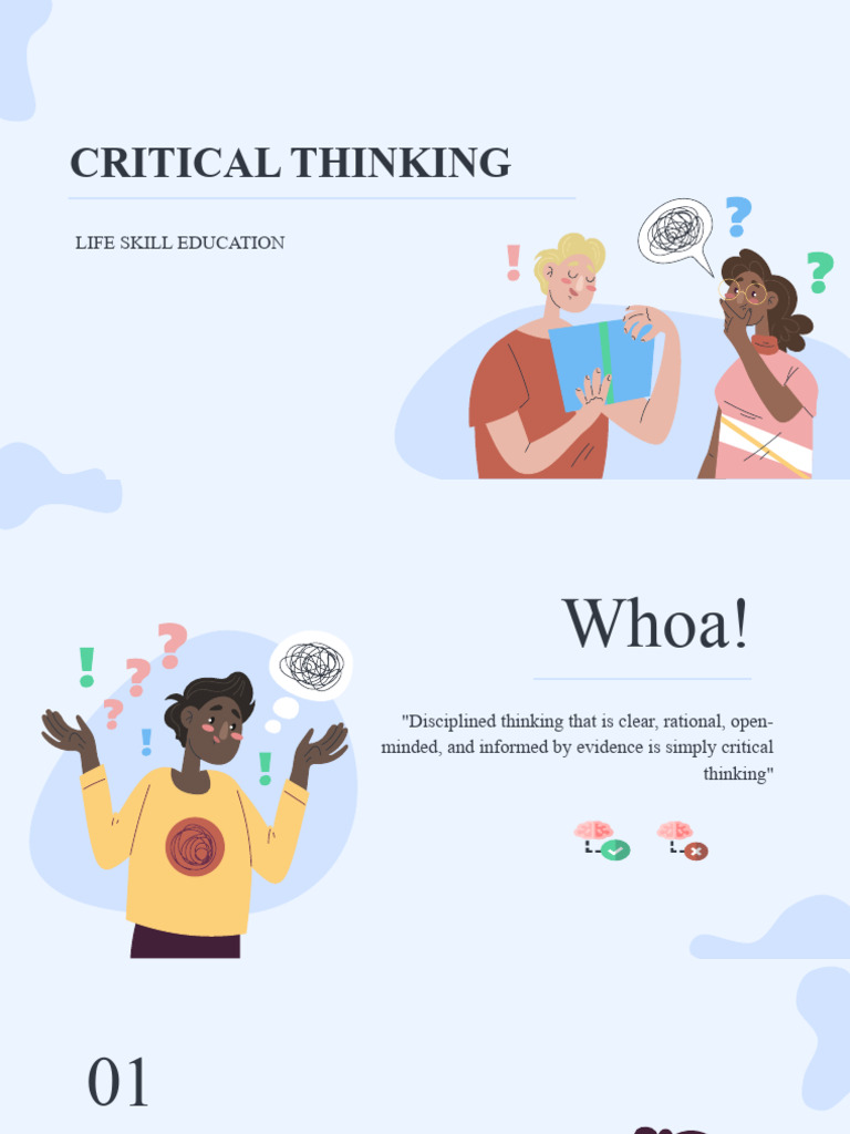 Life Skill Edu 742 | PDF | Critical Thinking | Thought