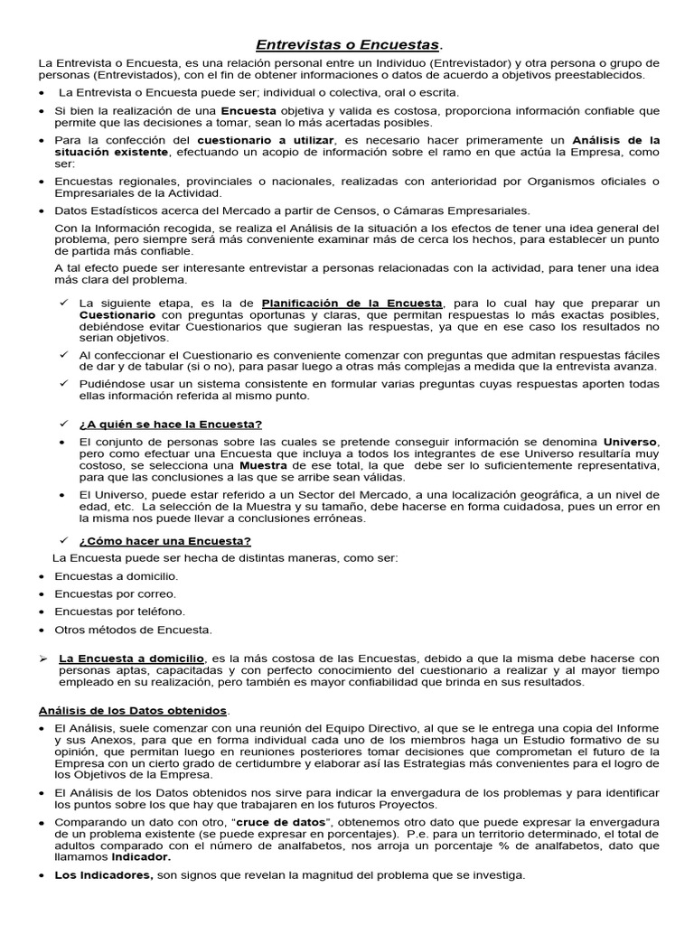 Datos Utiles Microempr | PDF | Metodología de encuesta | Marketing