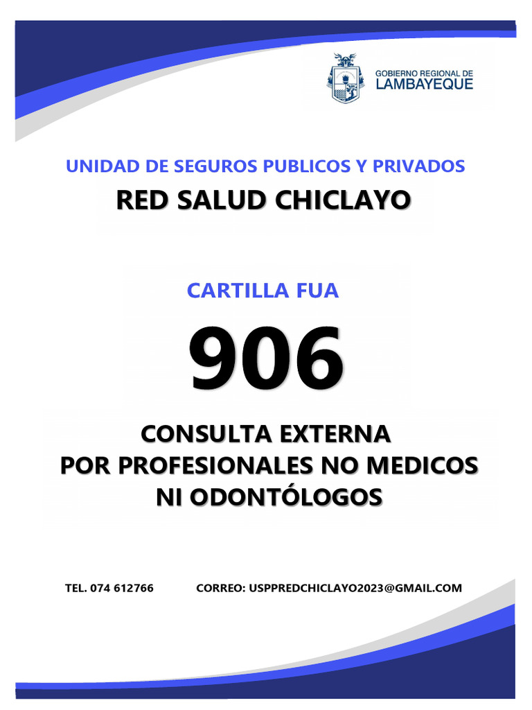 Cartilla 906 | PDF | Cuidado de la salud | Medicina CLINICA
