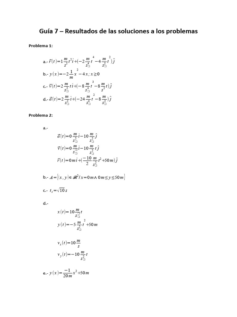 Guia7 Soluciones | PDF