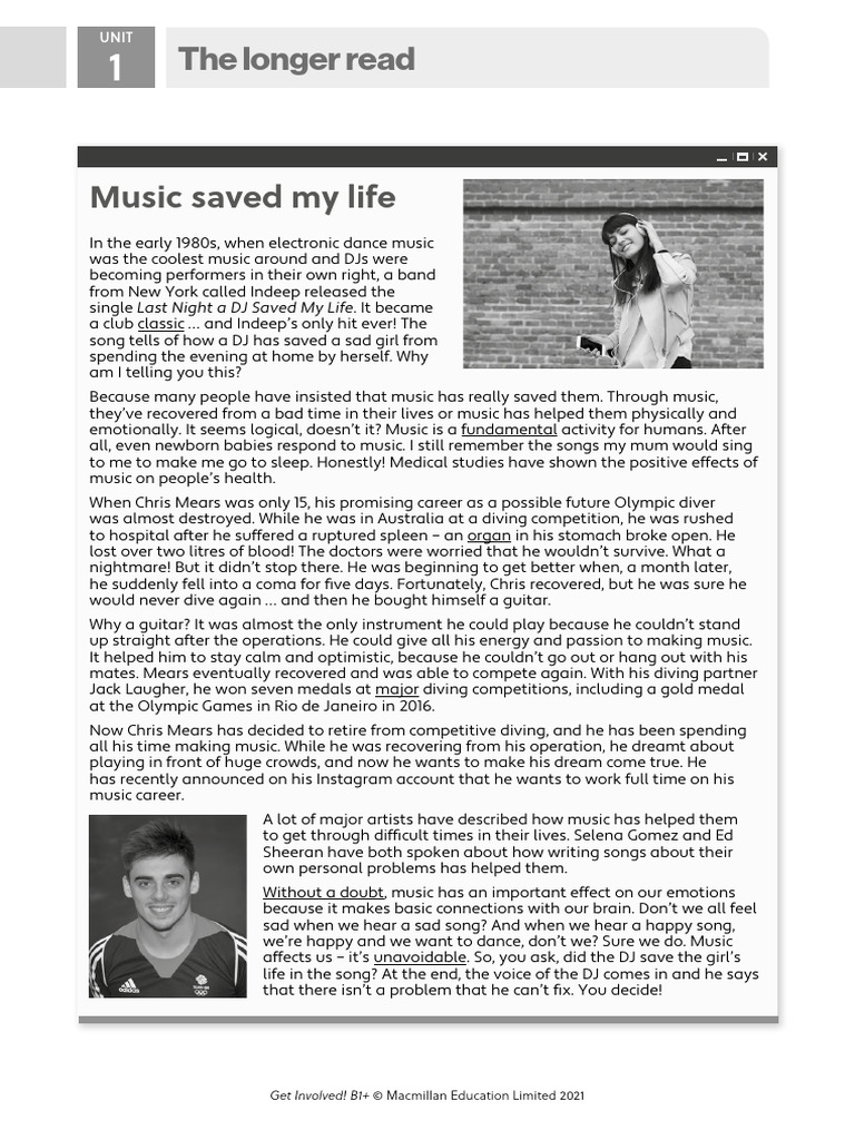 How Music Transforms Lives | PDF