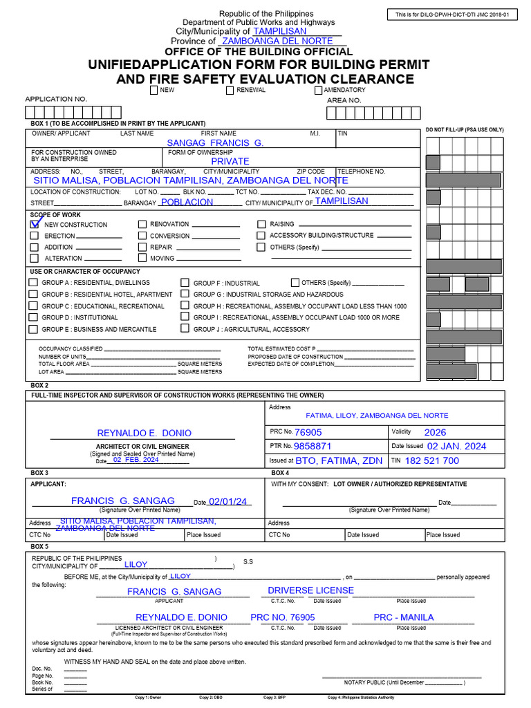 Unified-for-Building-Permit_original | PDF