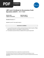 CDCS Revised Pattern - W.E.F. - 12.09.2025 | PDF | Letter Of Credit