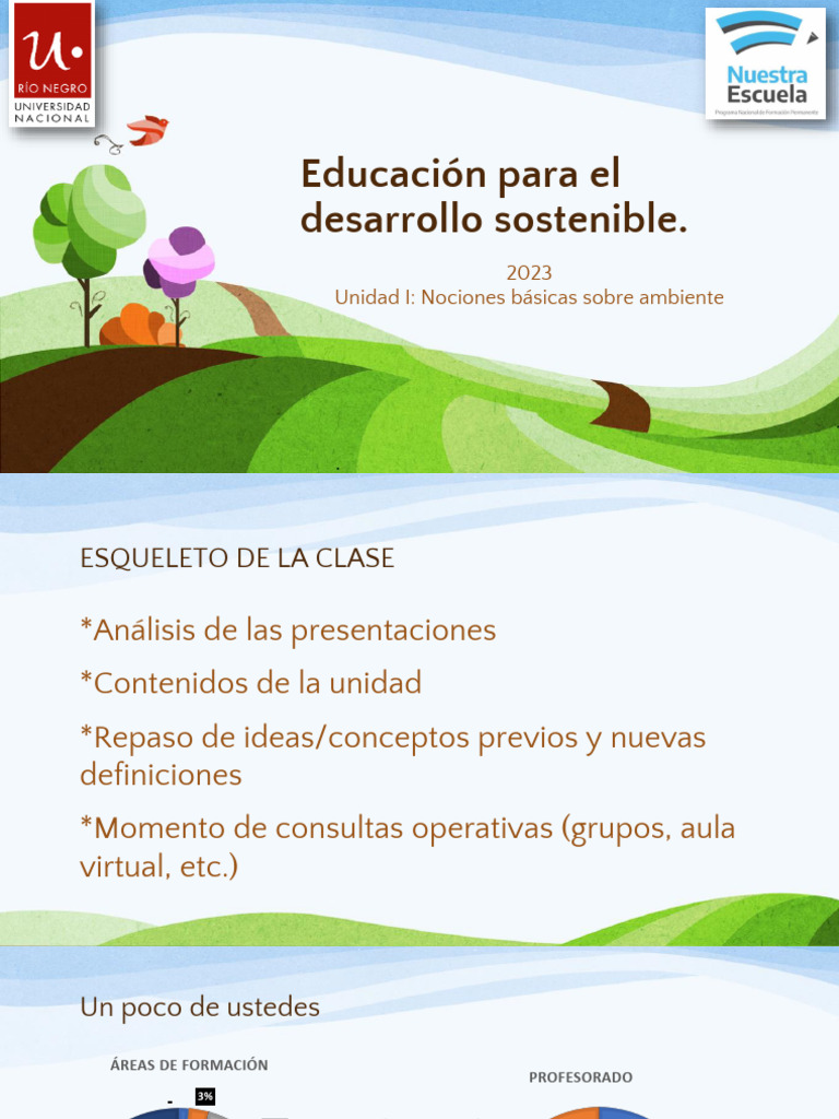 Educación para el Desarrollo Sostenible | PDF | Ecología | Naturaleza