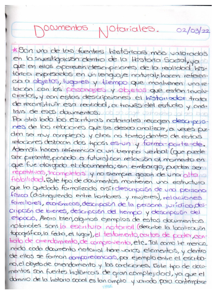 Documentos Notariales | PDF