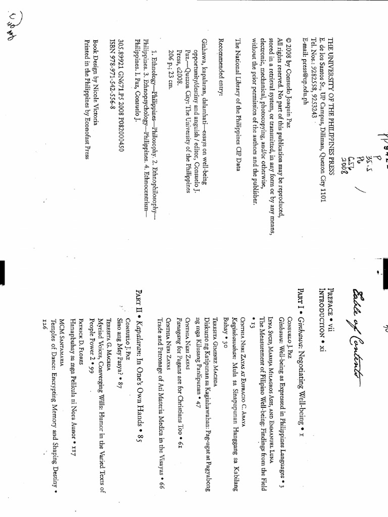 Ginhawa Kapalaran Dalamhati | PDF | Attitude (Psychology) | Tagalog ...