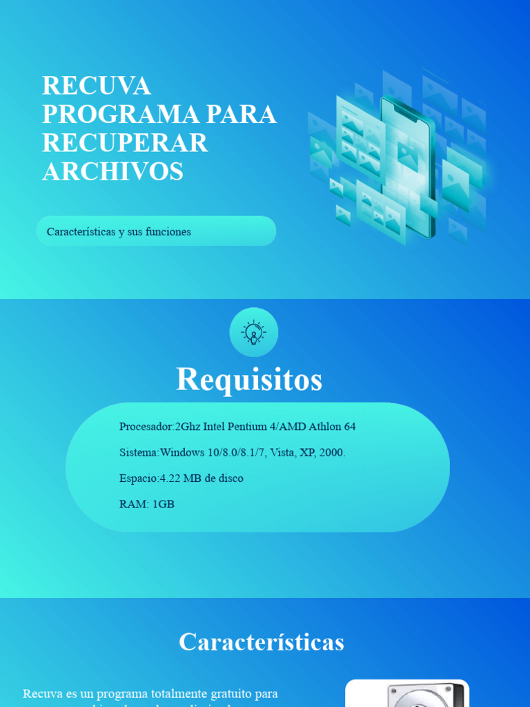 Recuva Presentacion | PDF