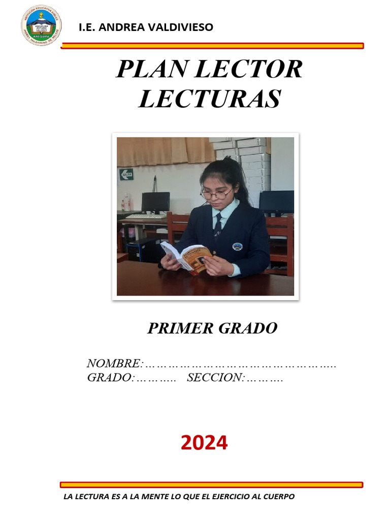 Plan Lector Primero Grado | PDF | Hermanos Grimm