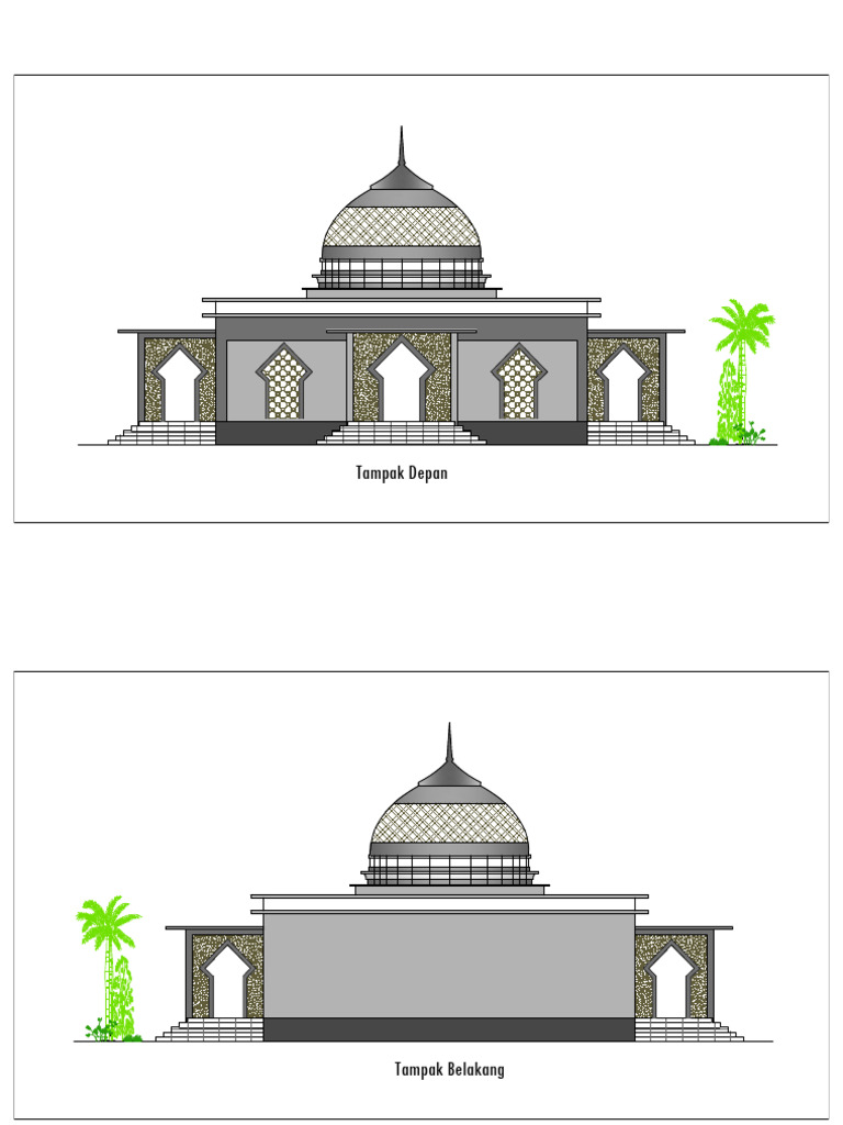 Master - Tampak Masjid | PDF
