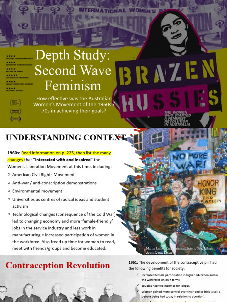Second Wave Feminism - Depth Study | PDF | Gender Studies | Feminism