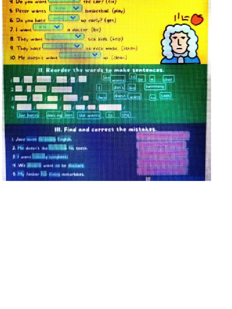 Want and Like Love Hate. | PDF