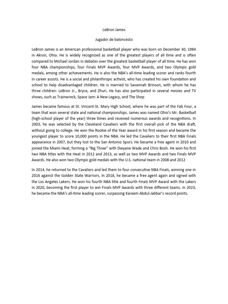 LeBron James | PDF