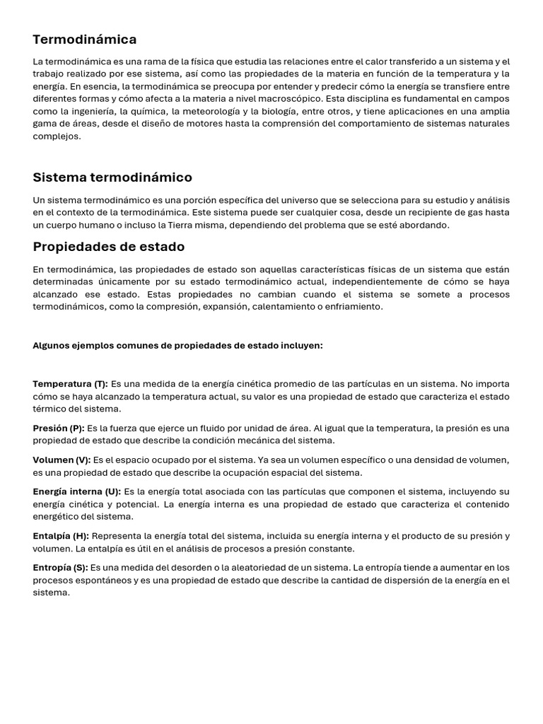 Termodinámica | PDF | Termodinámica | Gases