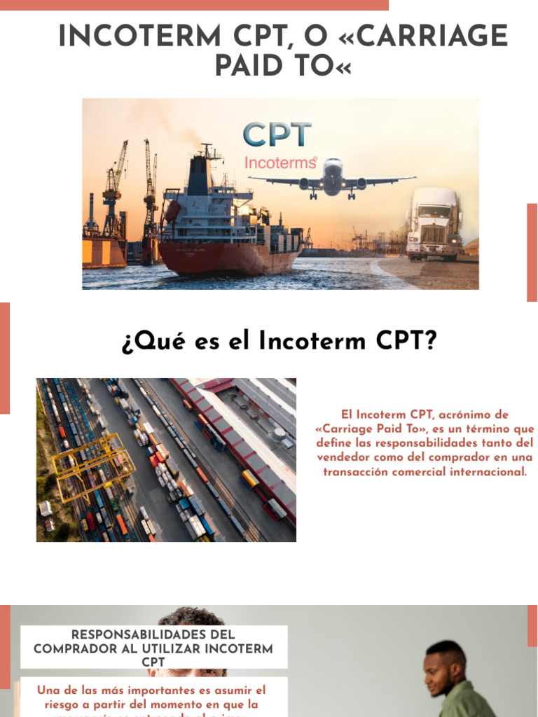 Incoterm CPT | PDF | Economias | Comercio
