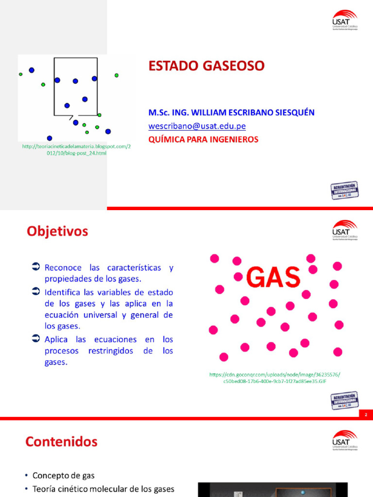 5 Estado Gaseoso | PDF
