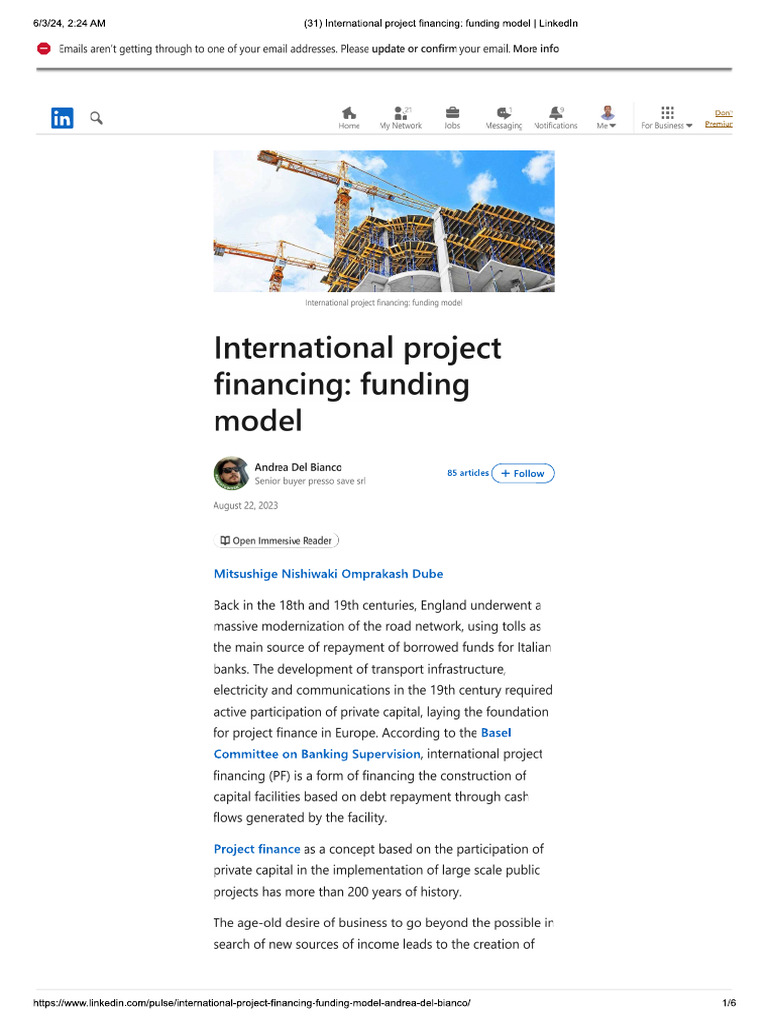 Project Financing | PDF