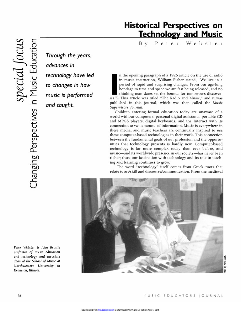 Evolution of Music Technology | PDF | Computing