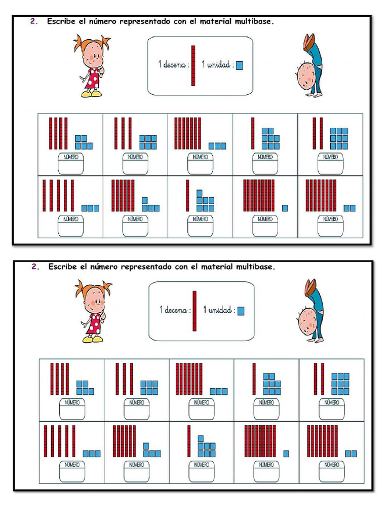 DIA 2 MAT Descomposición de Números | PDF