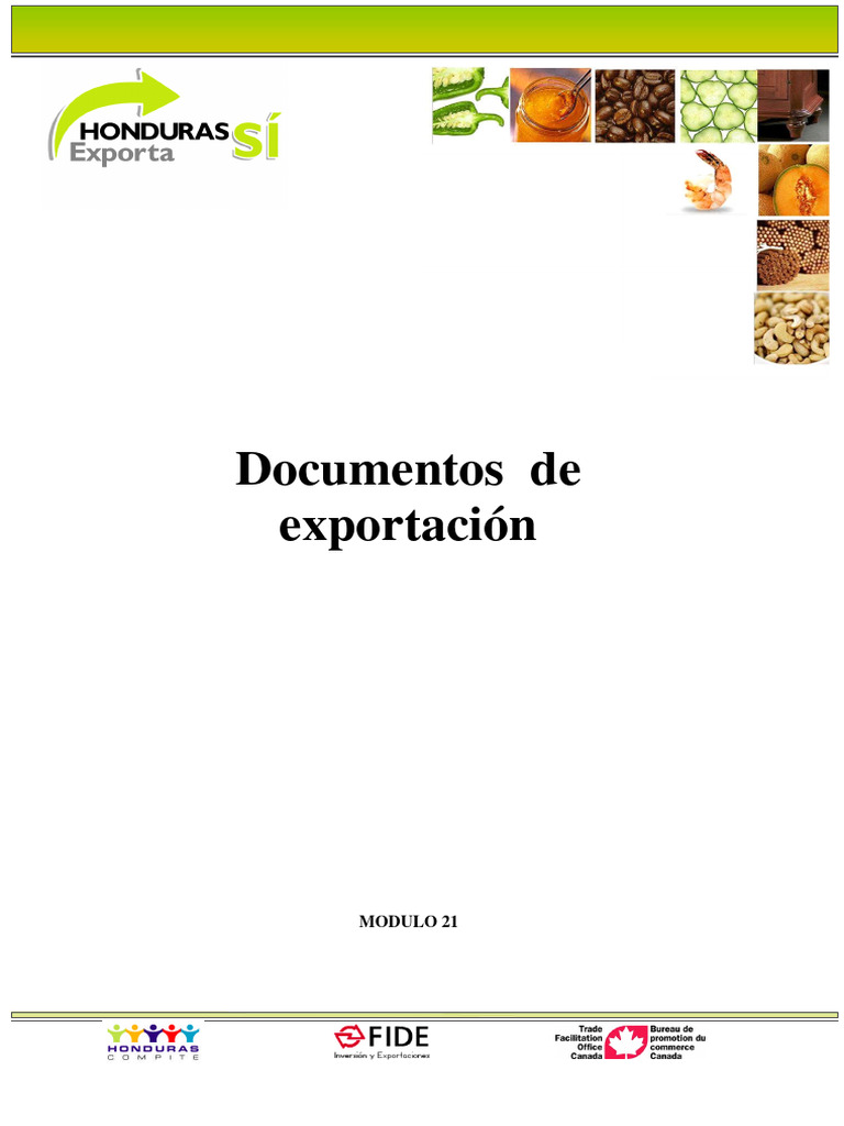 21 - Documentos Para La Exportacion - Distribución Física | PDF | Guía de carga | Business