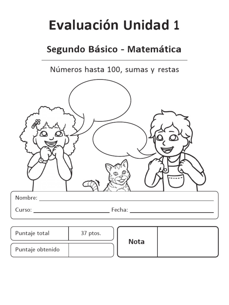 evaluacion-2-basico-unidad-1-matematica (1) | Descargar gratis PDF ...