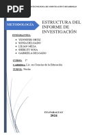 Estructura de Un Informe - Con Ejemplos | PDF | Bibliografía | Guitarras