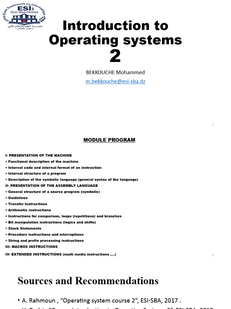 1 Introduction | PDF | Integer (Computer Science) | Central Processing Unit