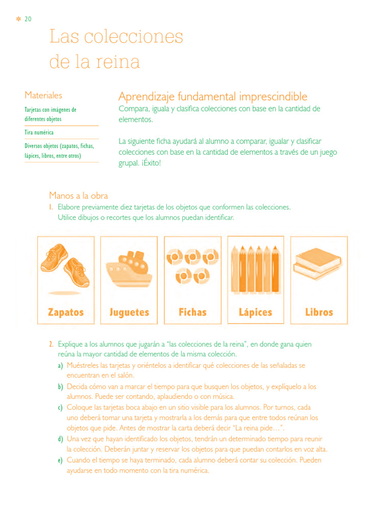 Ficha Las Colecciones | PDF