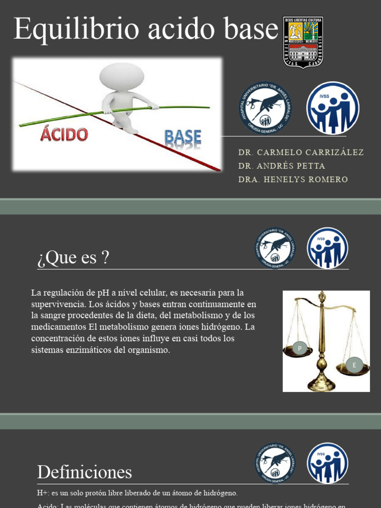 Regulación del Equilibrio Ácido-Base | PDF | Solución tampón | Ácido