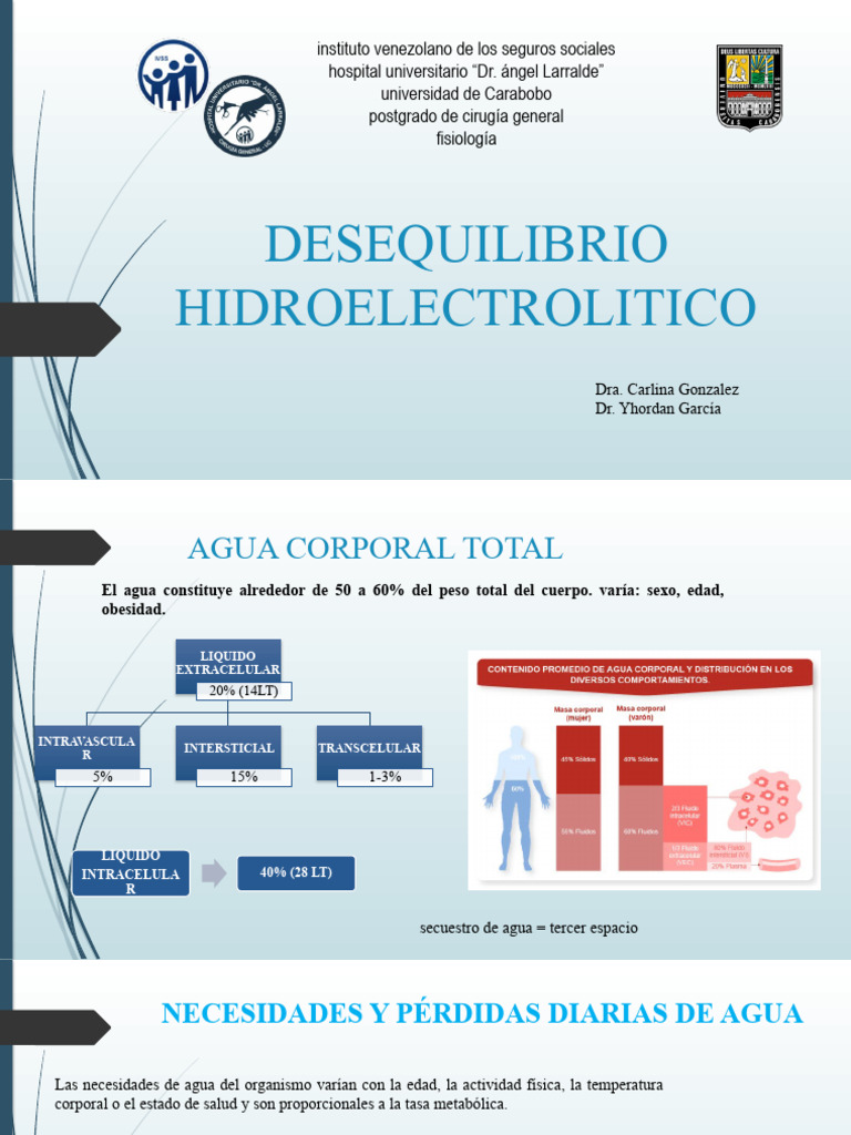 Alteraciones Hidroelectroliticas | Descargar gratis PDF | Sodio